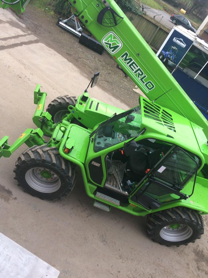 New Merlo Telehandler for R.E. Buildings - Dennis Barnfield Ltd