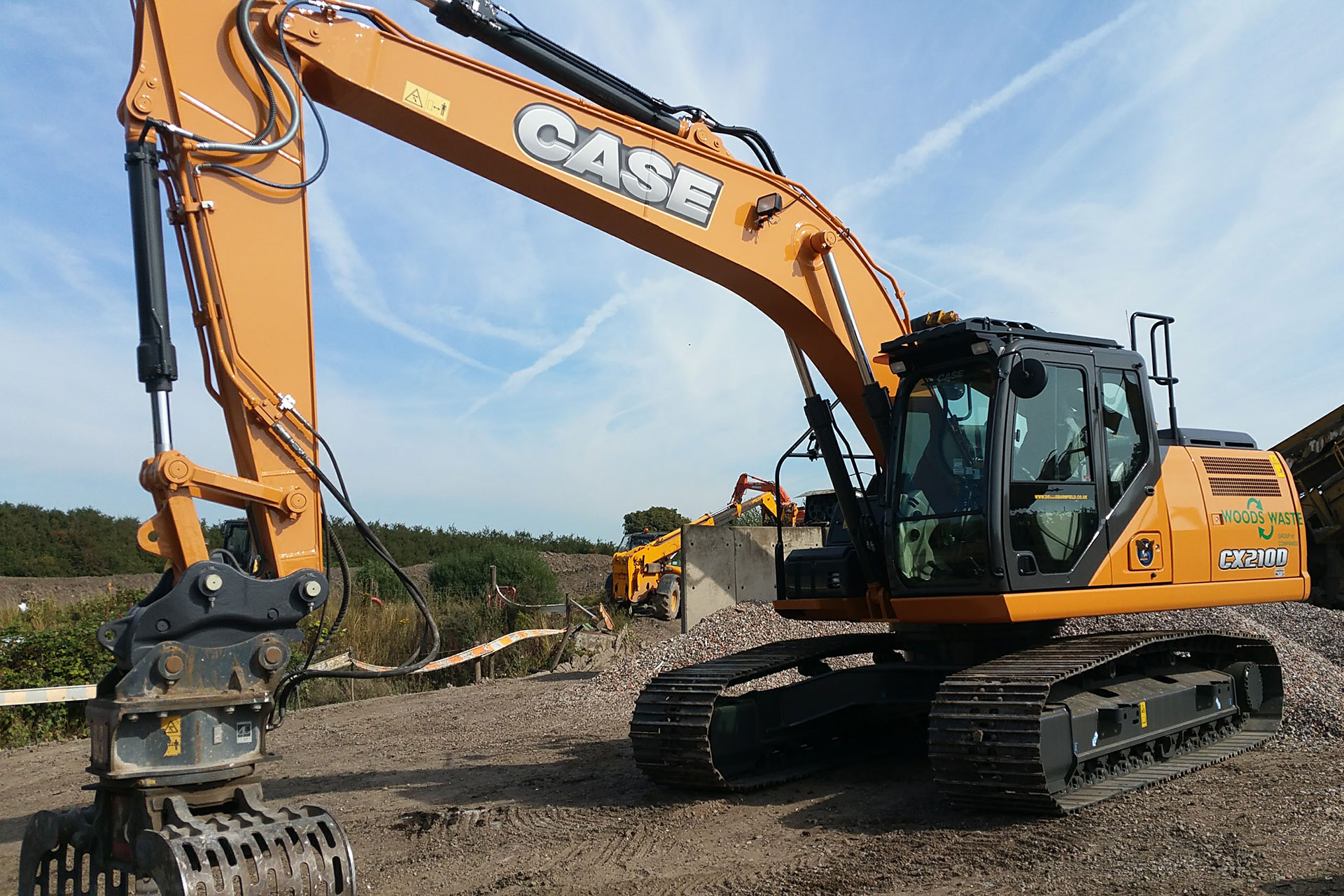 CASE machines help The Woods Waste Group achieve sustainability goals ...